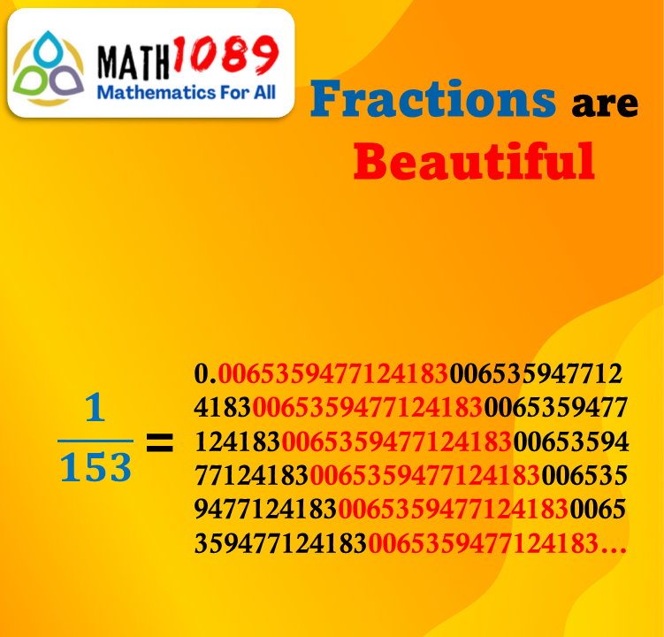 Fractions are Beautiful