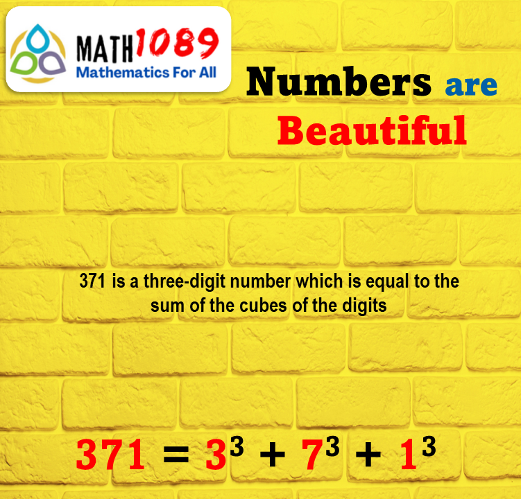 Numbers are Beautiful