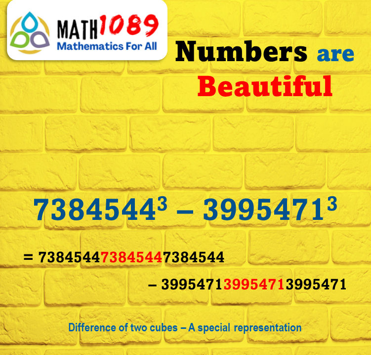 Numbers are Beautiful